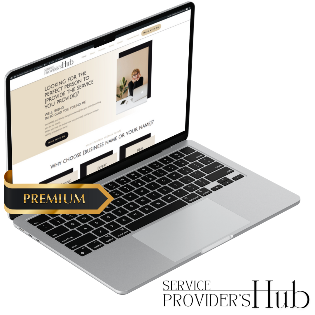 Service Provider's Hub: All-in-One Website for Service Professionals ...