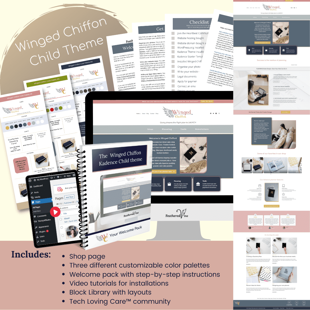 Winged Chiffon Promo Microsite: Launch Your Website with Ease – The ...